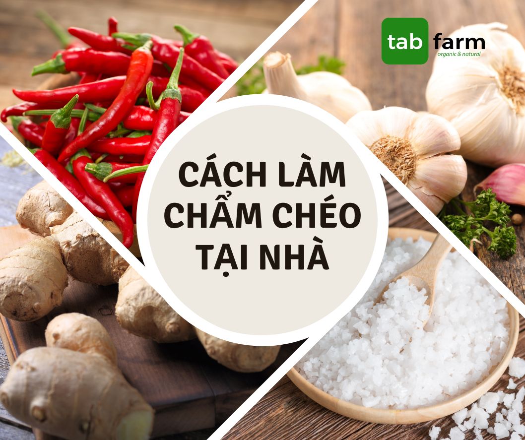 Cách làm chẩm chéo tại nhà - Công thức gia truyền từ Tabfarm