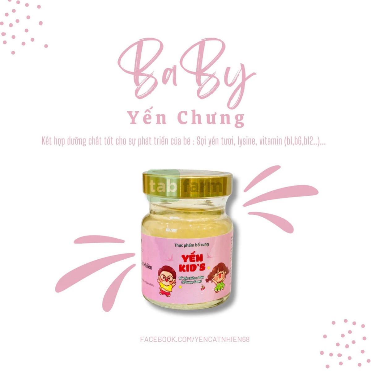 Yến Chưng Cho Trẻ Em - Giải Pháp Dinh Dưỡng Từ Tabfarm