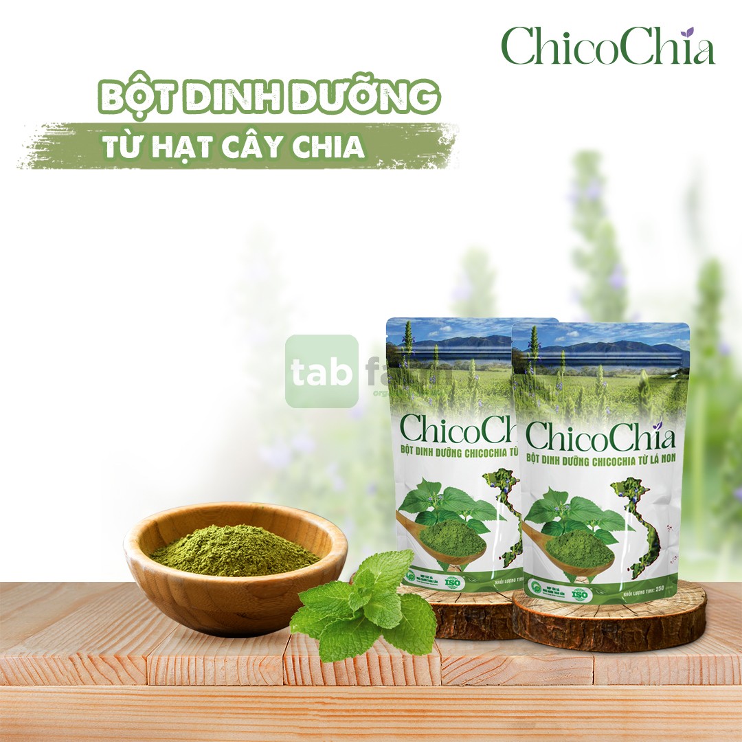 Bột Dinh Dưỡng Lá Non Cây Chia – Siêu Thực Phẩm Xanh