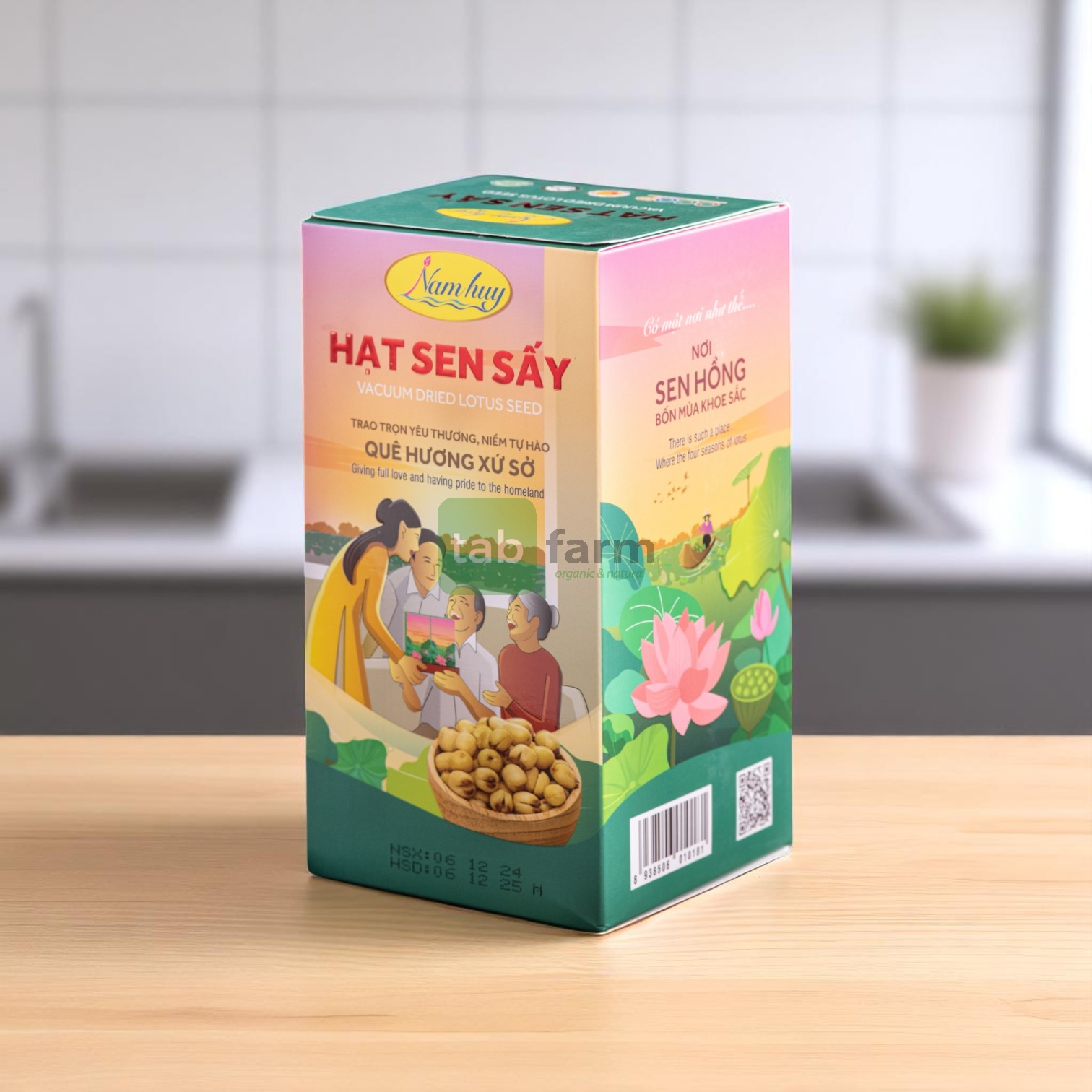 Hạt Sen Sấy Nam Huy – Tinh Hoa Từ Đồng Tháp